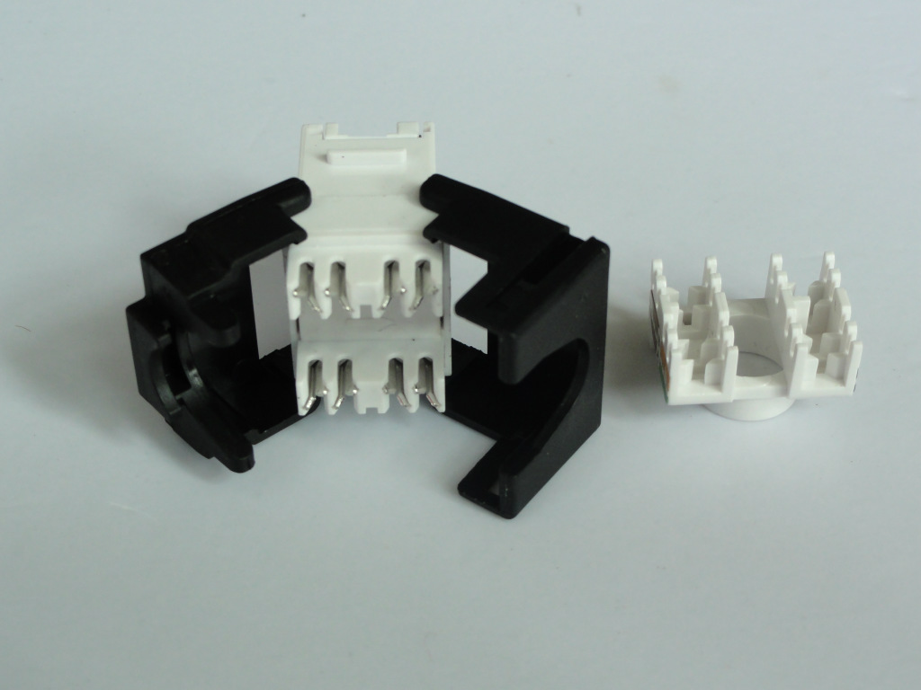 UTP 10Gbit Cat6A unshielded Tooless Keystone Jack UTP 10Gbit Cat6A unshielded Tooless Keystone Jack