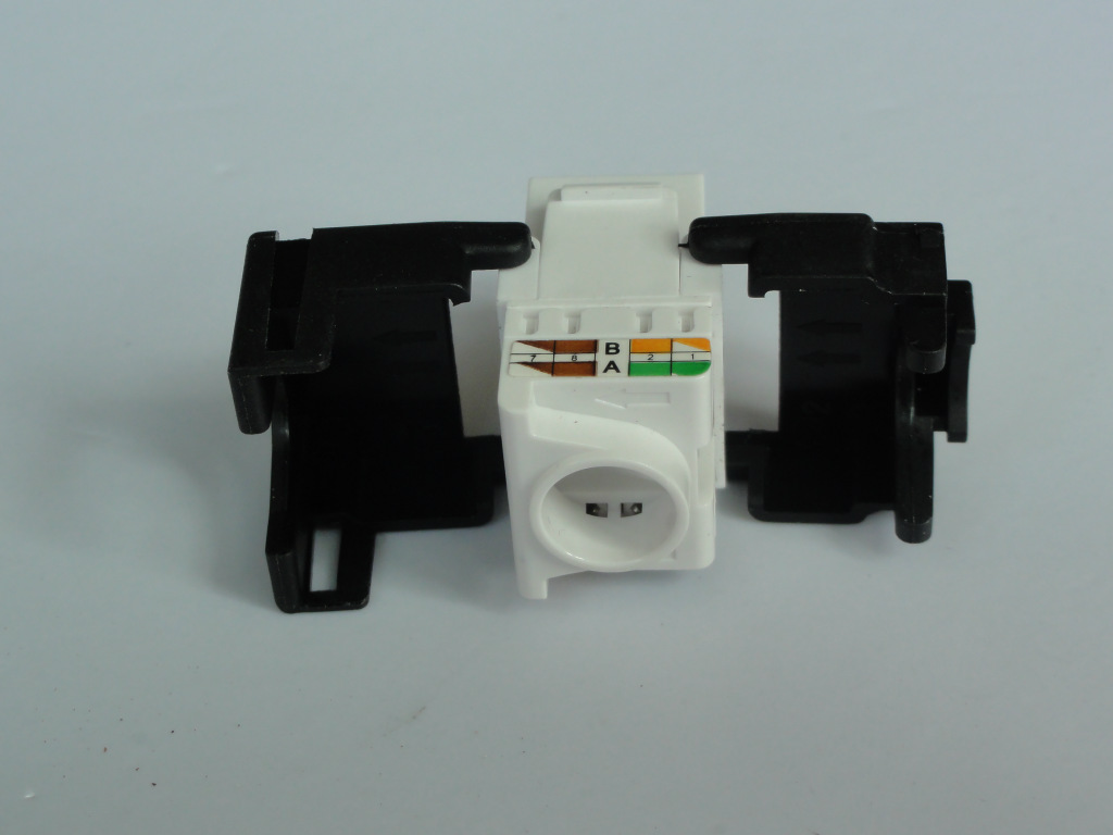 UTP 10Gbit Cat6A unshielded Tooless Keystone Jack UTP 10Gbit Cat6A unshielded Tooless Keystone Jack